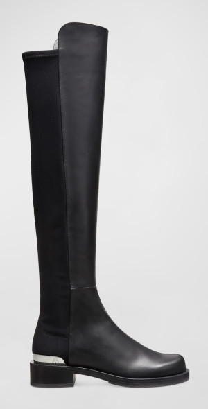Stuart Weitzman - 5050 Leather Over-the-Knee Boots