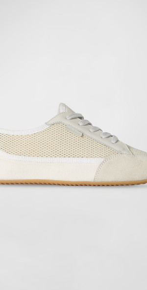 THE ROW - Bonnie Suede Mesh Sneakers