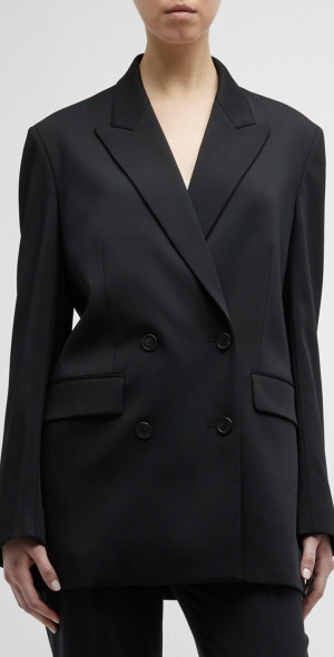 THE ROW - Tristina Double-Breasted Blazer Jacket