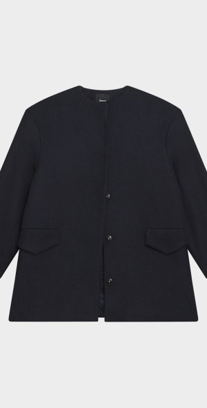 Theory - Cape Back Coat