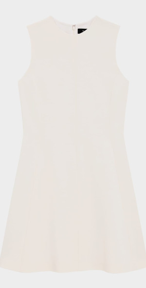 Theory - Crepe A-Line Mini Dress