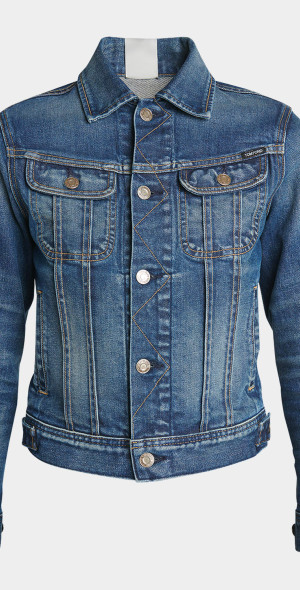 TOM FORD - Comfort Stone Washed Denim Crop Jacket