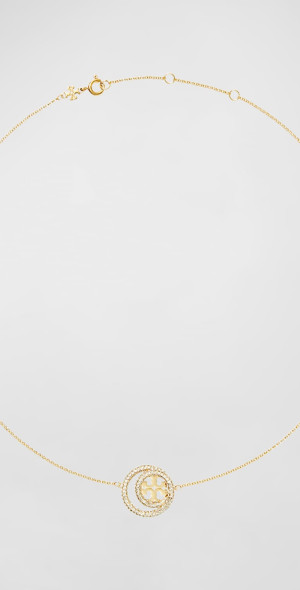 Tory Burch - Miller Double Ring Pendant Necklace