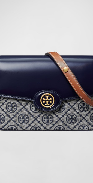Tory Burch - Robinson T Monogram Convertible Shoulder Bag