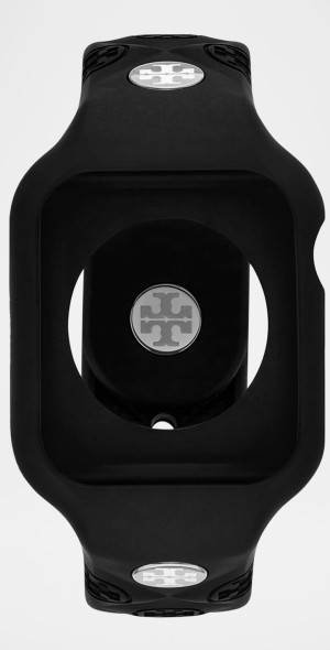 Tory Burch - T Monogram Apple Watch Band in Silicone, 41mm
