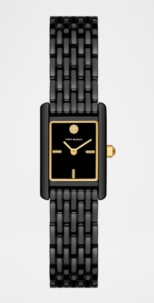 Tory Burch - The Eleanor Mini Black Stainless Steel Watch