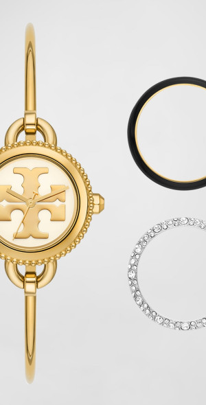 Tory Burch - The Miller Gold Tone Stainless Steel Watch and ...