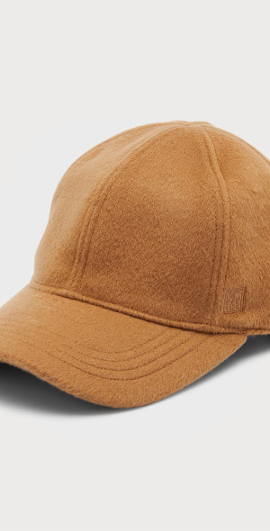 Toteme - Double Cashmere Ball Cap