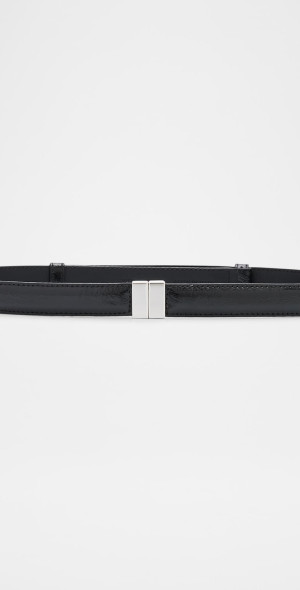 Toteme - Slide Clasp Naplak Leather Belt