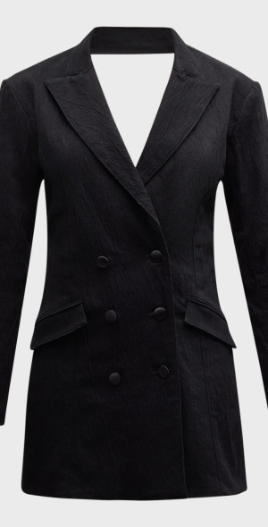 Triarchy - Tuxedo Mini Dress