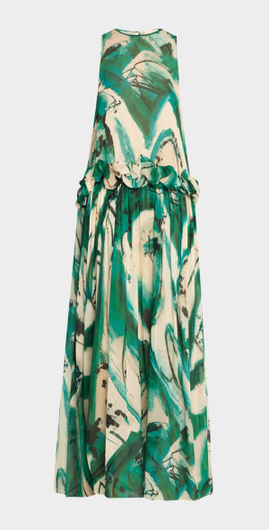 Ulla Johnson - UJ x Lee Krasner Helen Abstract Print Gown