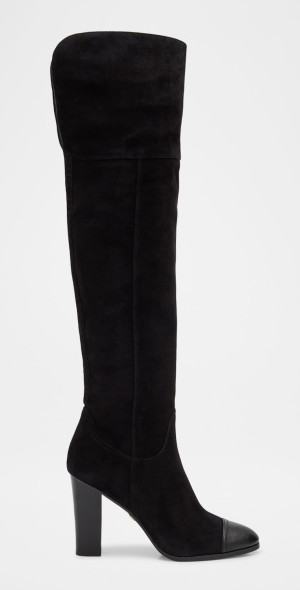 Veronica Beard - Conrad Suede Over-The-Knee Boots