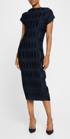 Veronica Beard - Gramercy Pleated Midi Dress