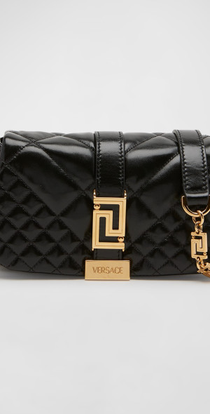 Versace - Greca Goddess Mini Quilted Crossbody Bag
