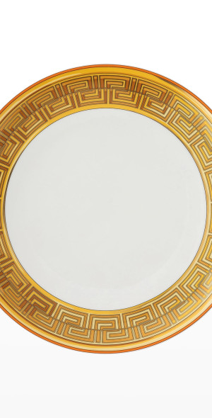 Versace - Medusa Amplified Orange Coin Dinner Plate