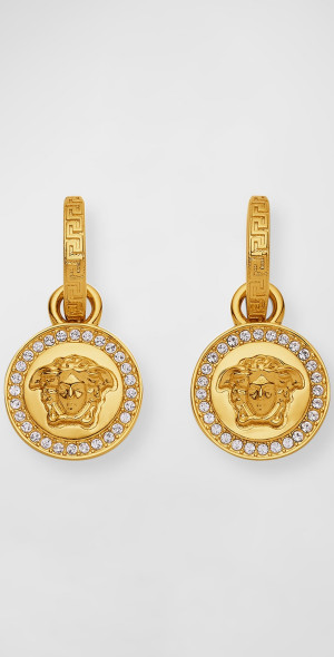 Versace - Medusa Hoop Drop Earrings