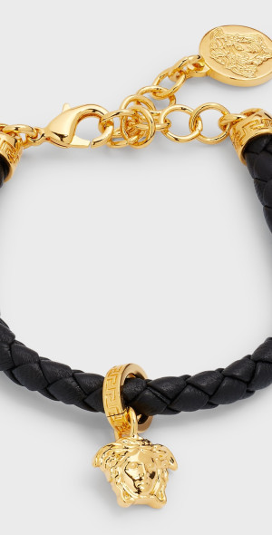 Versace - Medusa Leather Bracelet