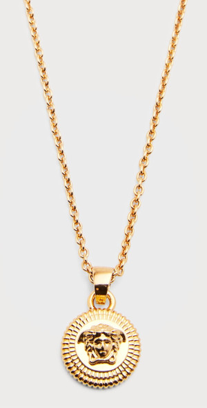 Versace - Medusa Round Pendant Necklace