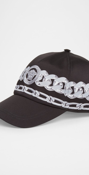 Versace - Men's Medusa Chains Baseball Cap