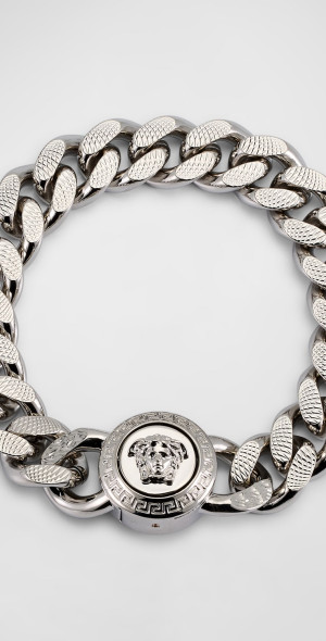 Versace - Men's Medusa Curb Chain Bracelet