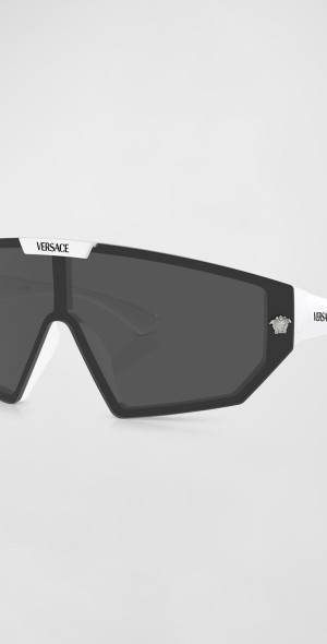 Versace - Men's Ve4461 Medusa Horizon Shield Sunglasses