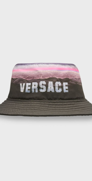 Versace - Men's Hills Printed Nylon Bucket Hat