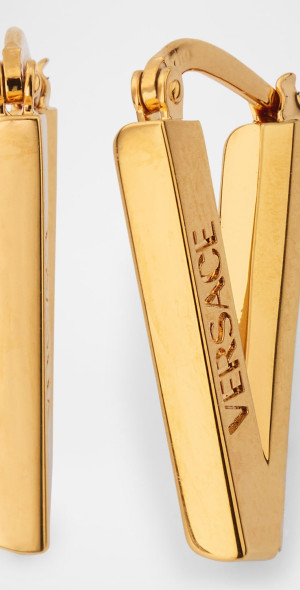 Versace - V Logo Earrings