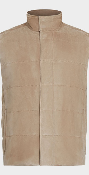 Vince - Men's Suede Vest