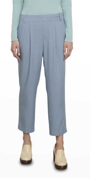 Vince - Pleated Drapey Pull-On Pants