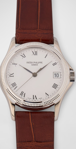 Vintage Watches - Patek Philippe Caltrava Officier 37mm Vintage 2001 Watch