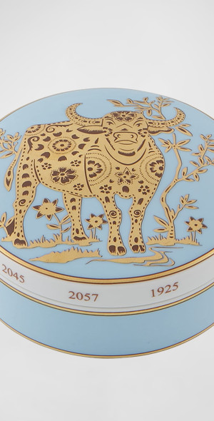 Vista Alegre - Large Round Box, Ox