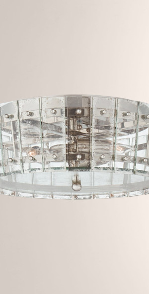 Visual Comfort Signature - Cadence Medium Single-Tier Flush Mount