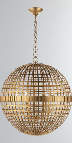 Visual Comfort Signature - Mill Large Globe Lantern By AERIN
