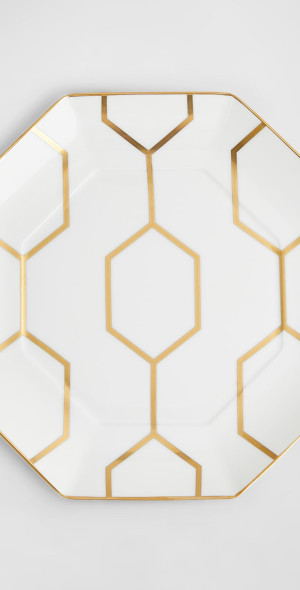Wedgwood - Gio Gol Accent Octagonal Plate