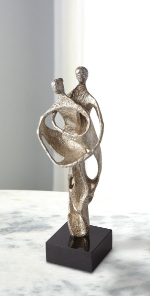 William D Scott - Husband And Wife Sculpture