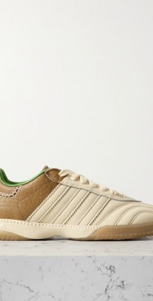 ADIDAS ORIGINALS - + Wales Bonner Samba Millenium leather sneakers