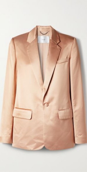A.L.C. - Dakota satin blazer