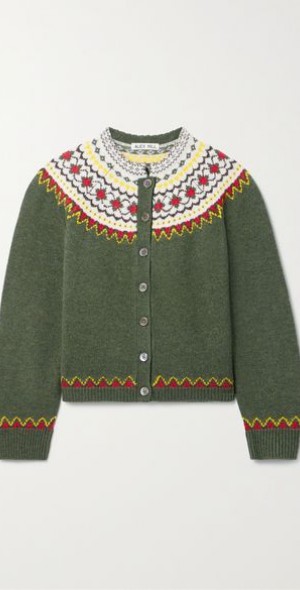 Alex Mill Fair Isle Cardigan