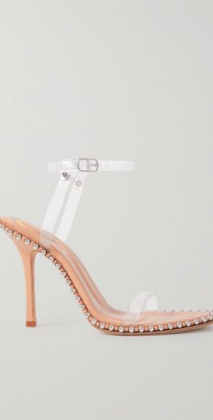 ALEXANDER WANG - Nova studded PVC sandals