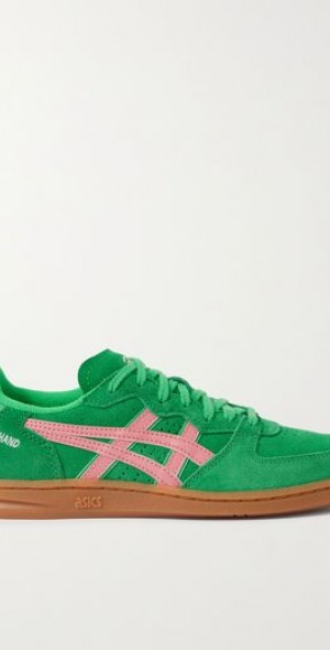 ASICS - Skyhand OG leather-trimmed suede sneakers