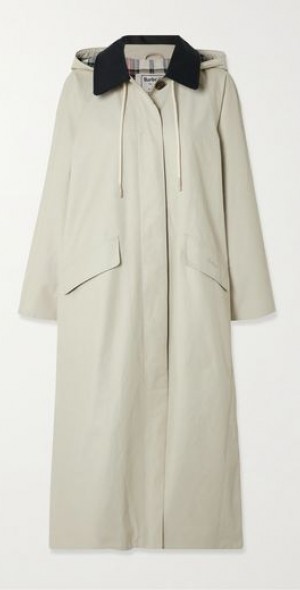 BARBOUR - + Alexa Chung Natalie cotton-gabardine trench coat