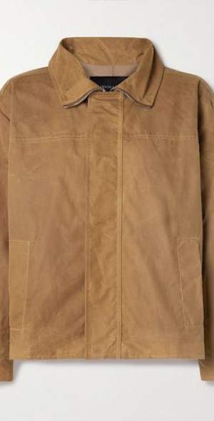 BRANDON MAXWELL - Everett waxed-cotton jacket