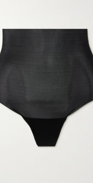 COMMANDO - Featherlight Control stretch-jersey thong