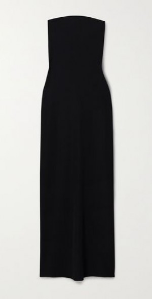 COMMANDO - Strapless stretch-jersey maxi dress