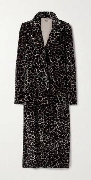 DODO BAR OR - MLP leopard-print shearling coat