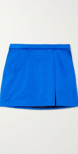 DRIES VAN NOTEN - Duchesse-satin mini skirt