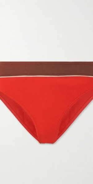 ERES - Match color-block bikini briefs