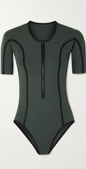 ERES - Nautic Podium two-tone swimsuit