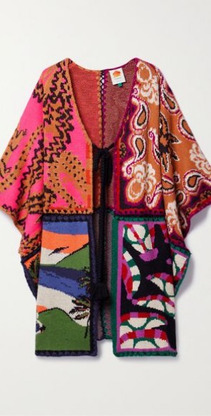 FARM RIO - Jacquard-knit cardigan