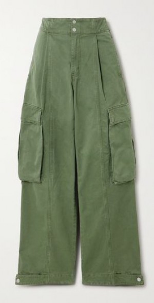 FRAME - Cotton boyfriend cargo pants